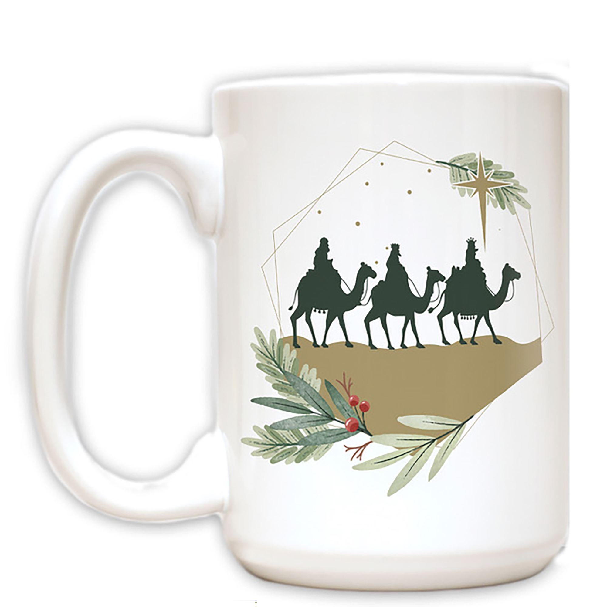 THREE WISEMEN MUG - 15 OZ | EWTN Religious Catalogue