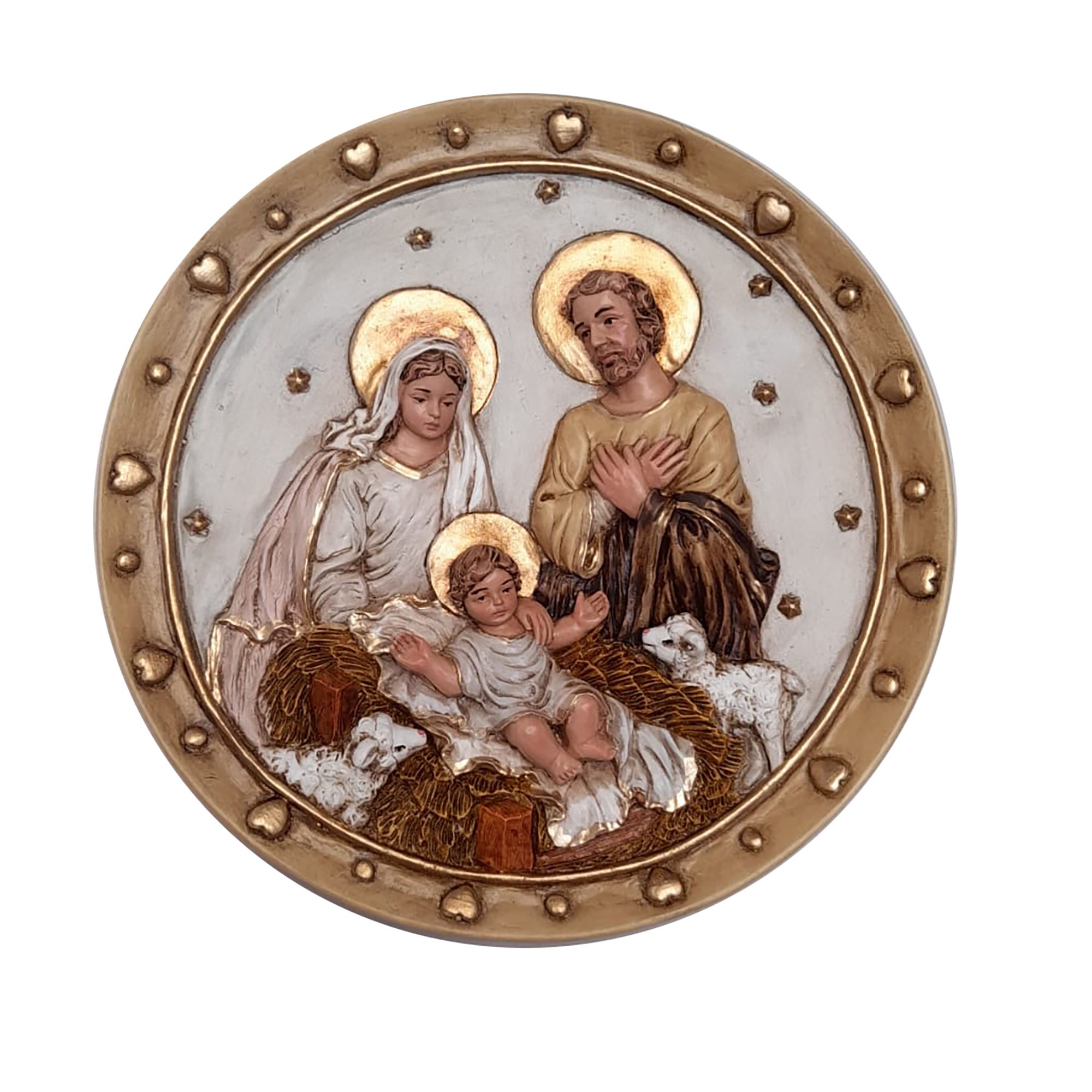 NATIVITY PLAQUE - 7 1/2" | EWTN Religious Catalogue