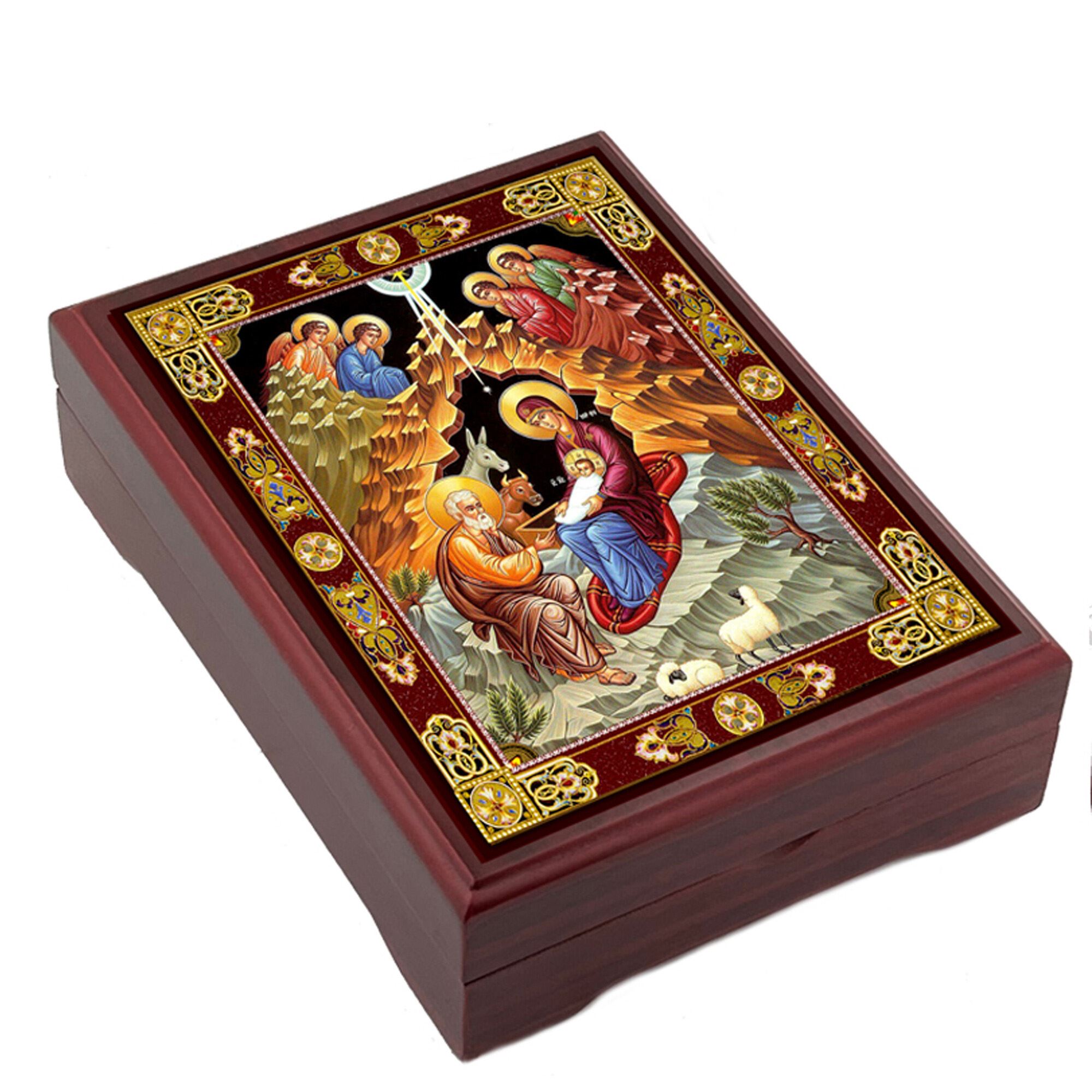 NATIVITY ICON KEEPSAKE BOX | EWTN Religious Catalogue