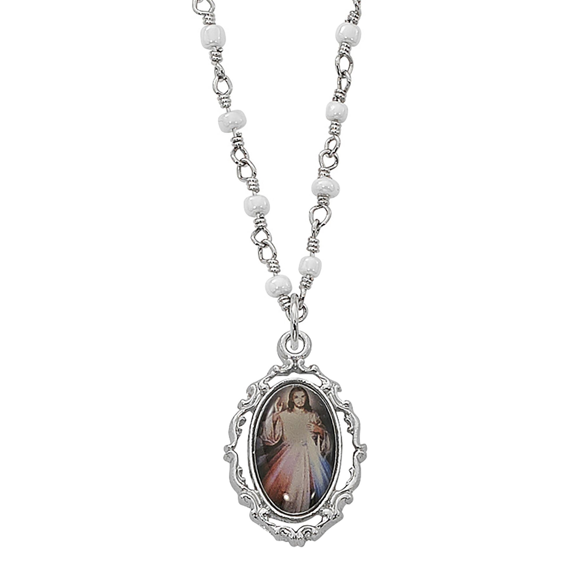 DIVINE MERCY BEADED NECKLACE | EWTN Religious Catalogue