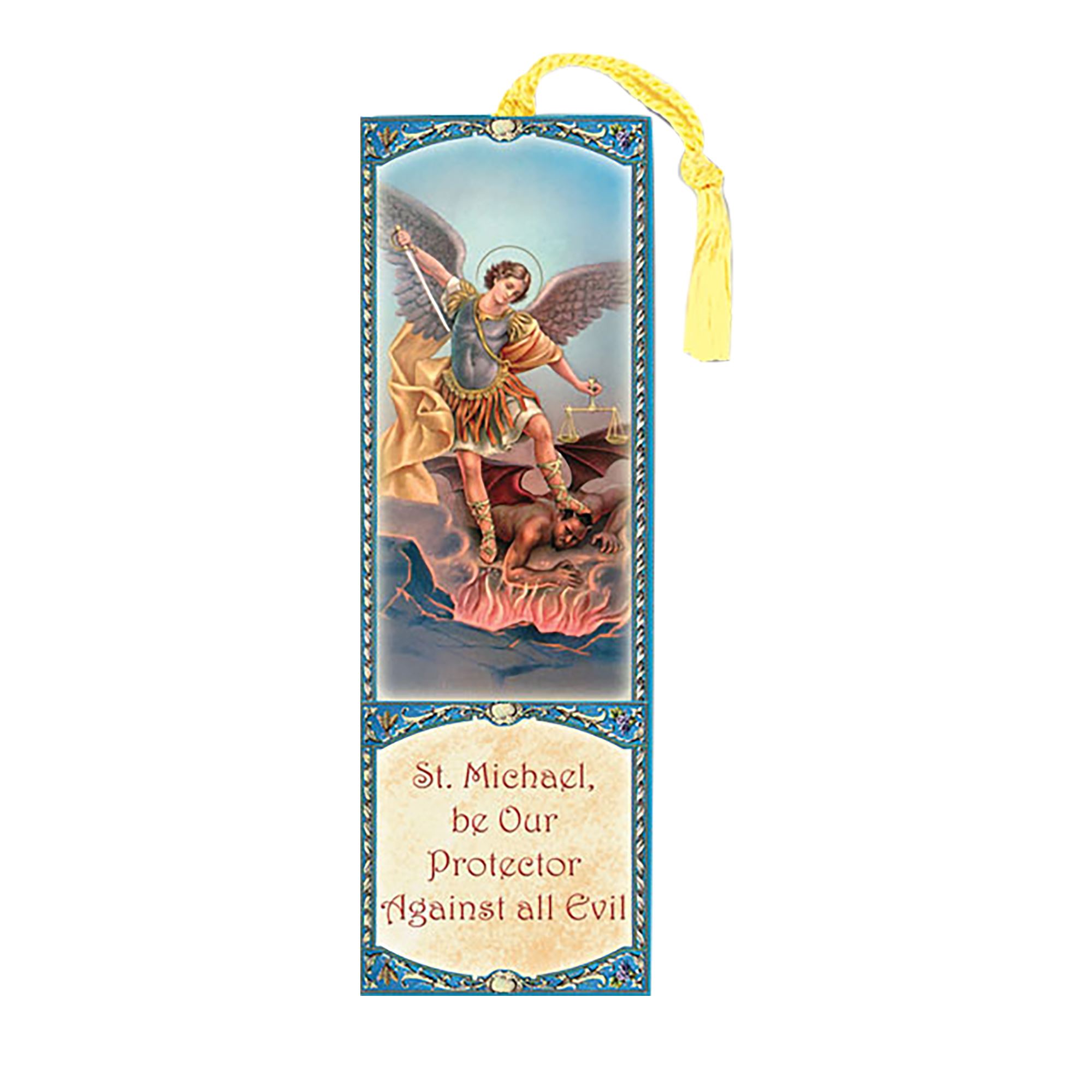 ST. MICHAEL - LAMINATED BOOKMARK | EWTN Religious Catalogue