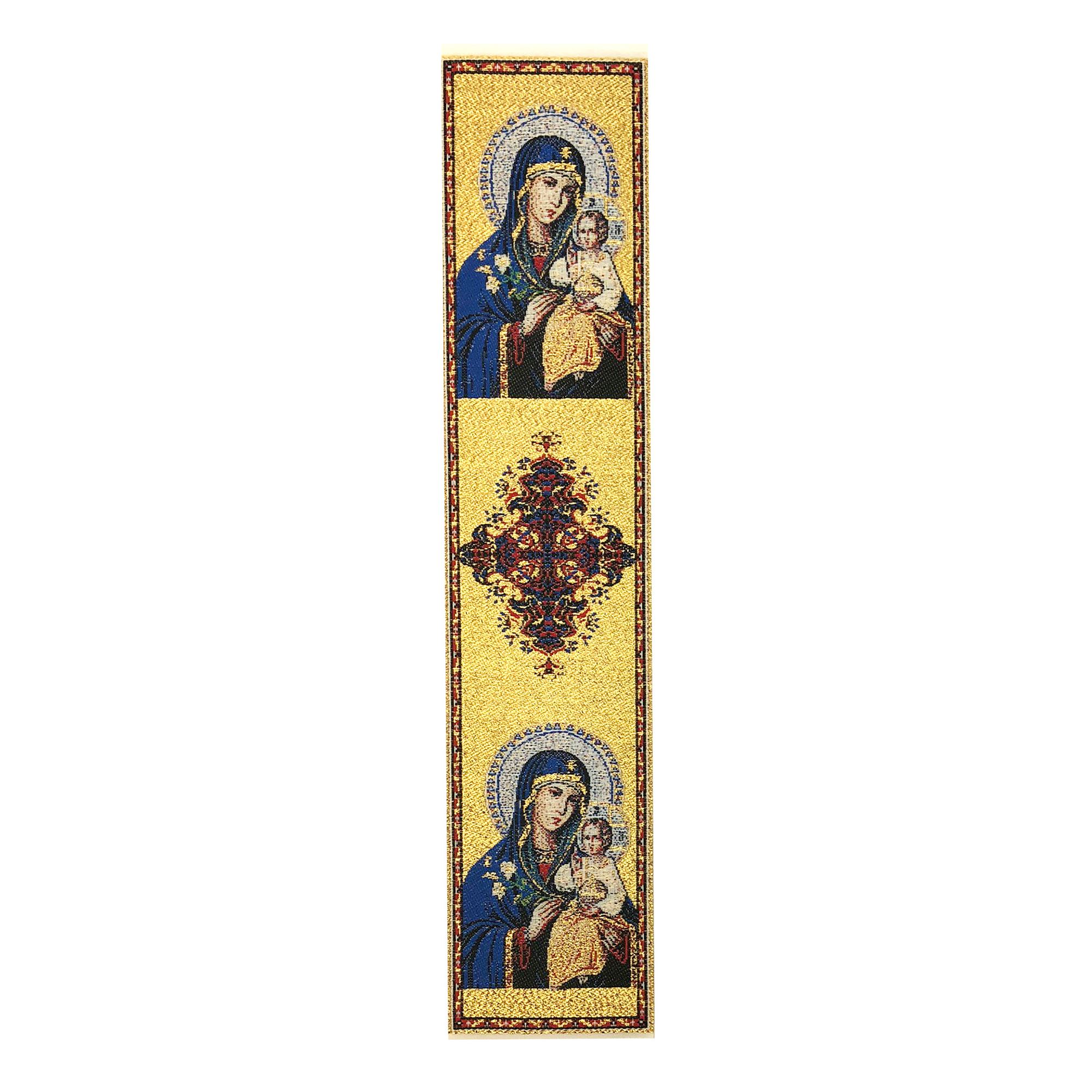 VIRGIN MARY ETERNAL BLOOM - TAPESTRY BOOKMARK | EWTN Religious Catalogue