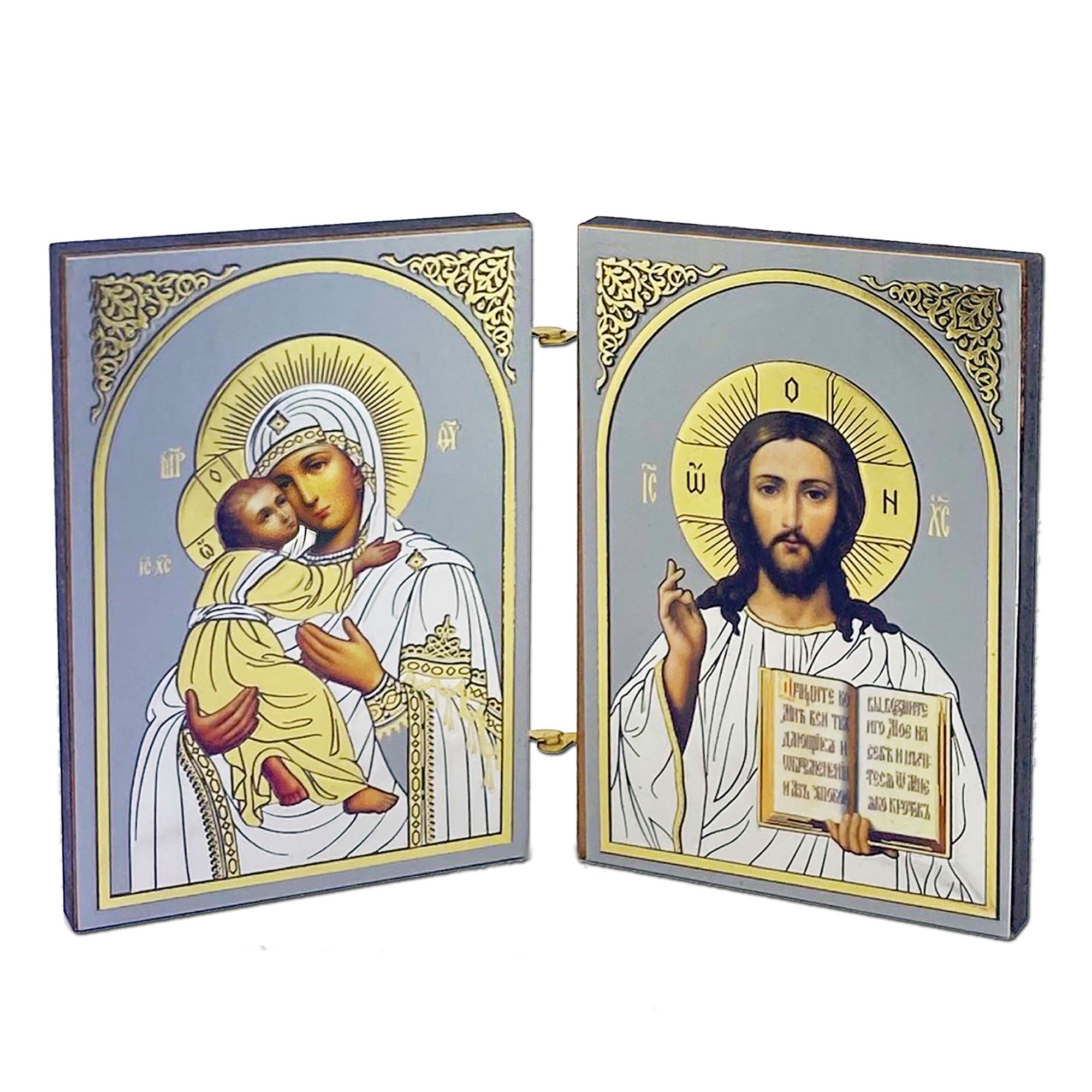 CHRIST AND VIRGIN OF VLADIMIR UKRAINIAN ICON DIPTYCH | EWTN Religious ...