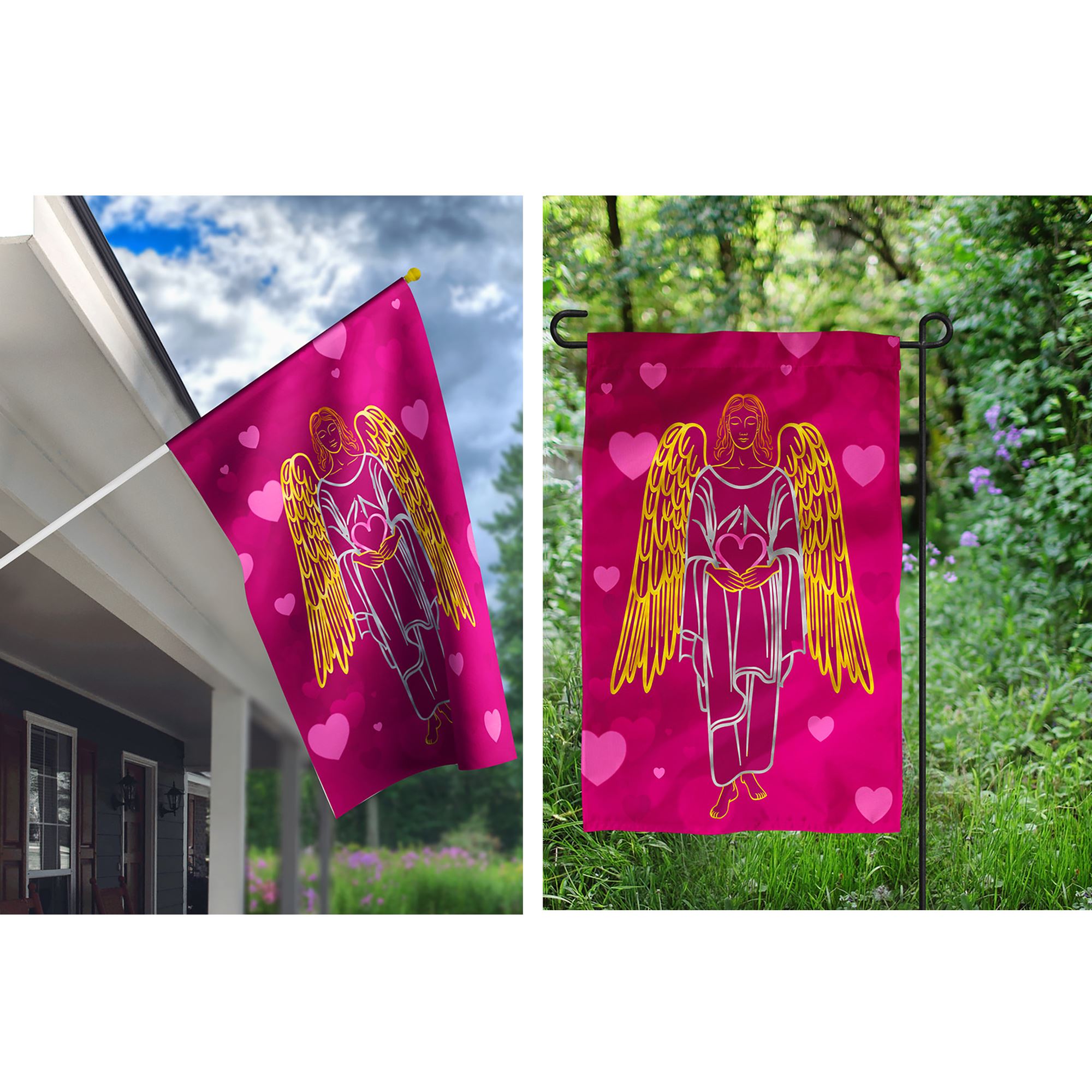ANGEL OF LOVE FLAG SET | EWTN Religious Catalogue