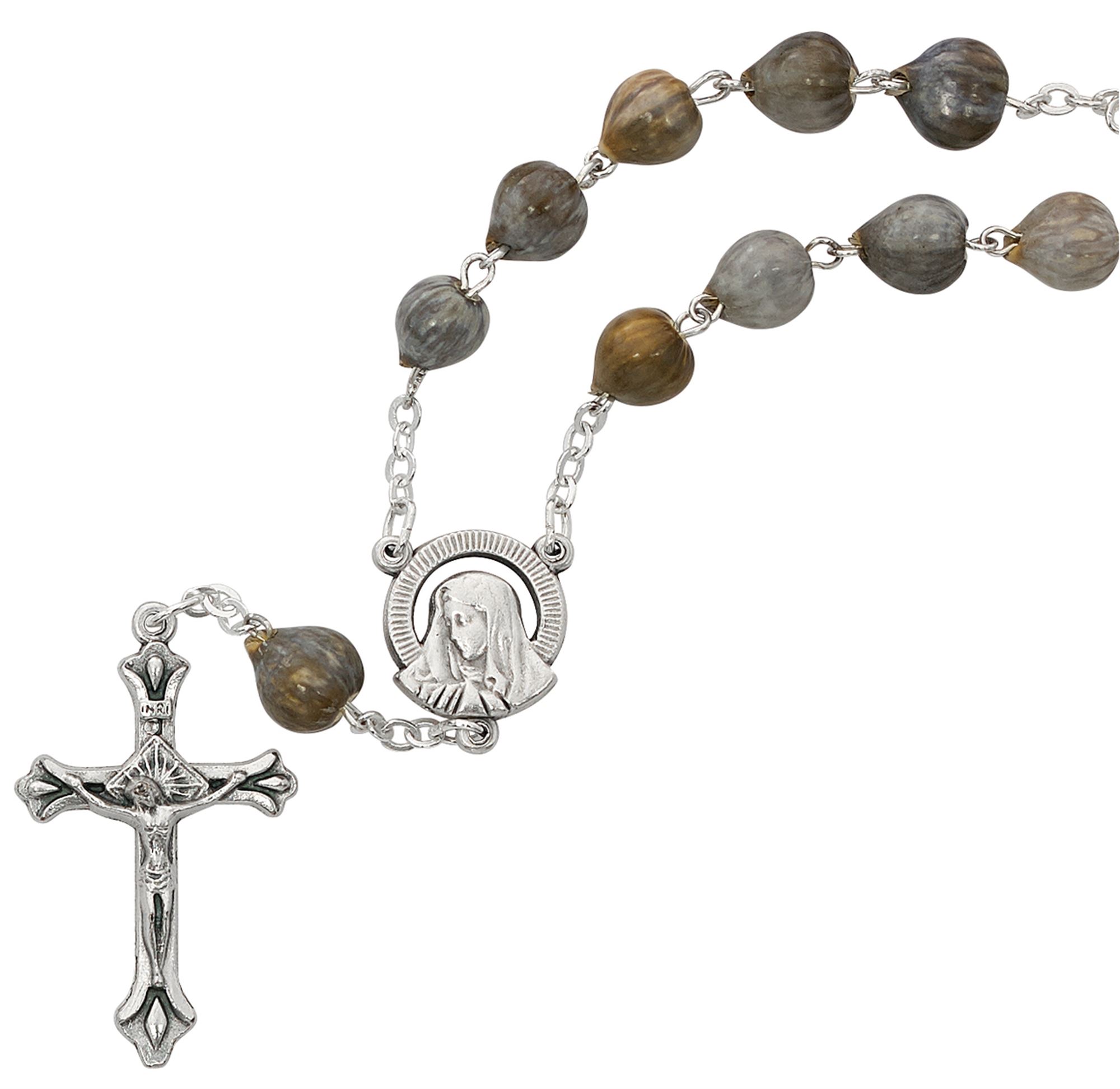 JOB'S TEARS AUTO ROSARY WITH OUR LADY OF SORROWS CENTER | EWTN ...