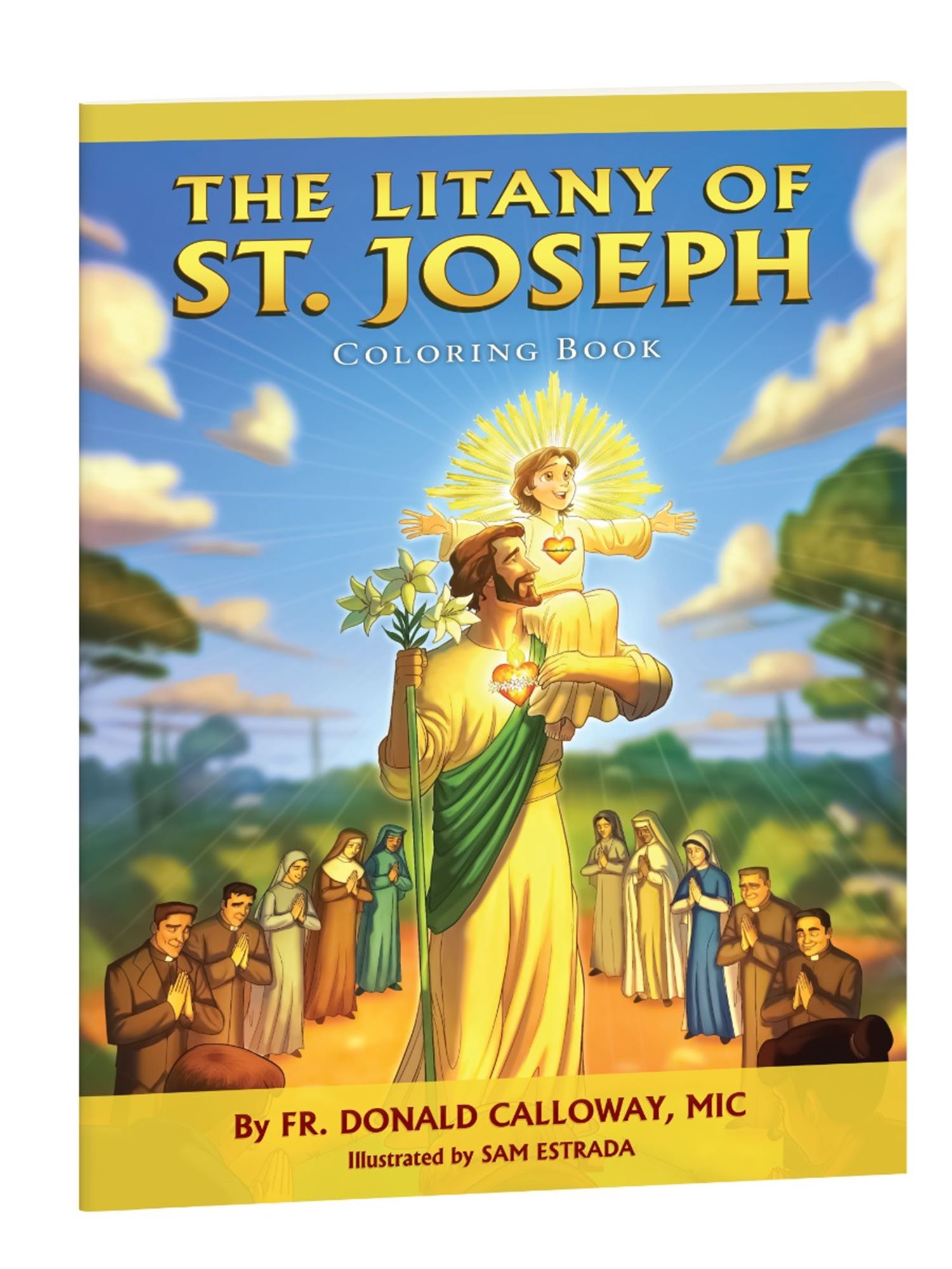 THE LITANY OF ST. JOSEPH COLORING BOOK | EWTN Religious Catalogue