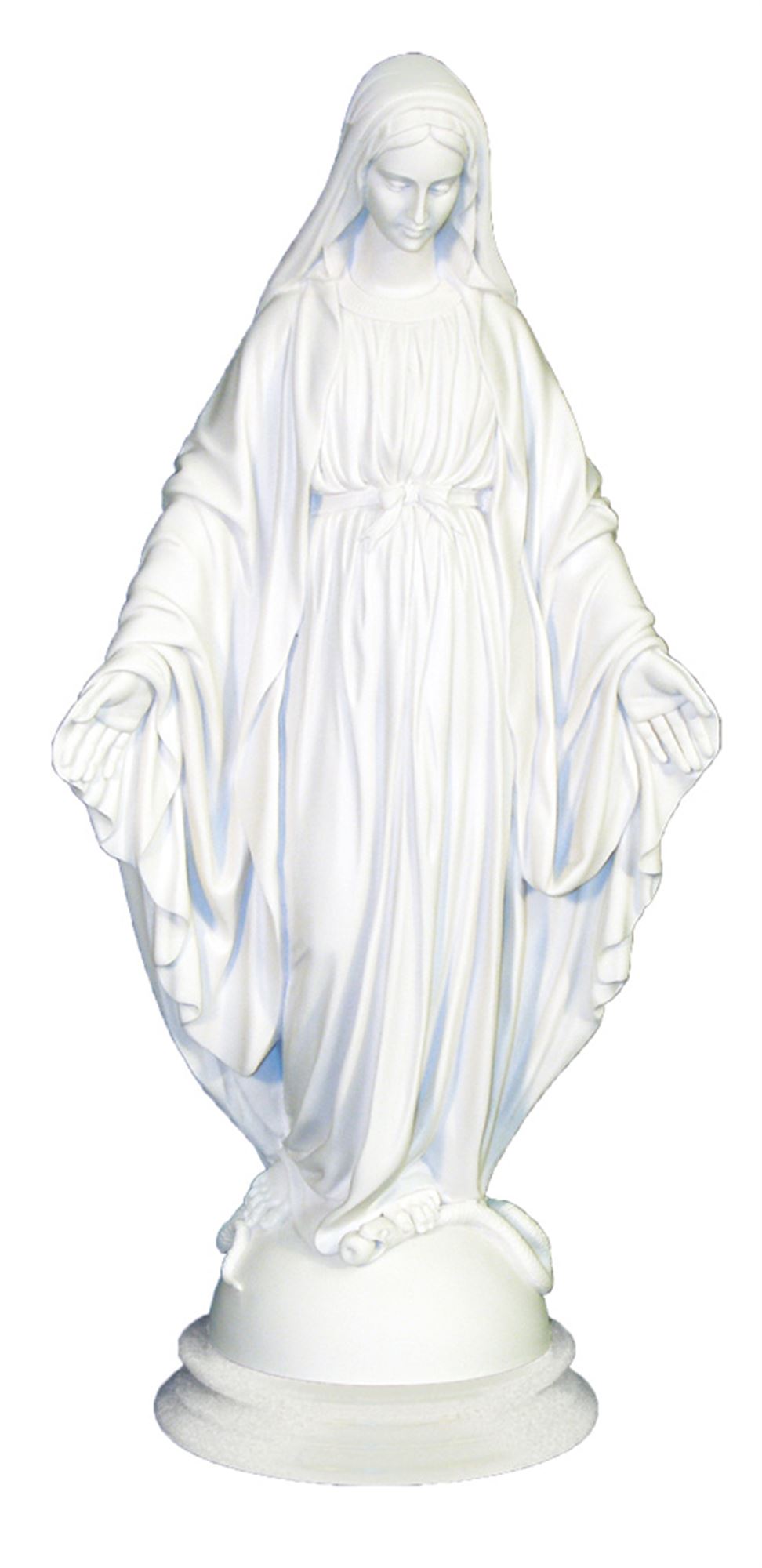 OUR LADY OF GRACE - 16" ALABASTER STATUE | EWTN Religious Catalogue