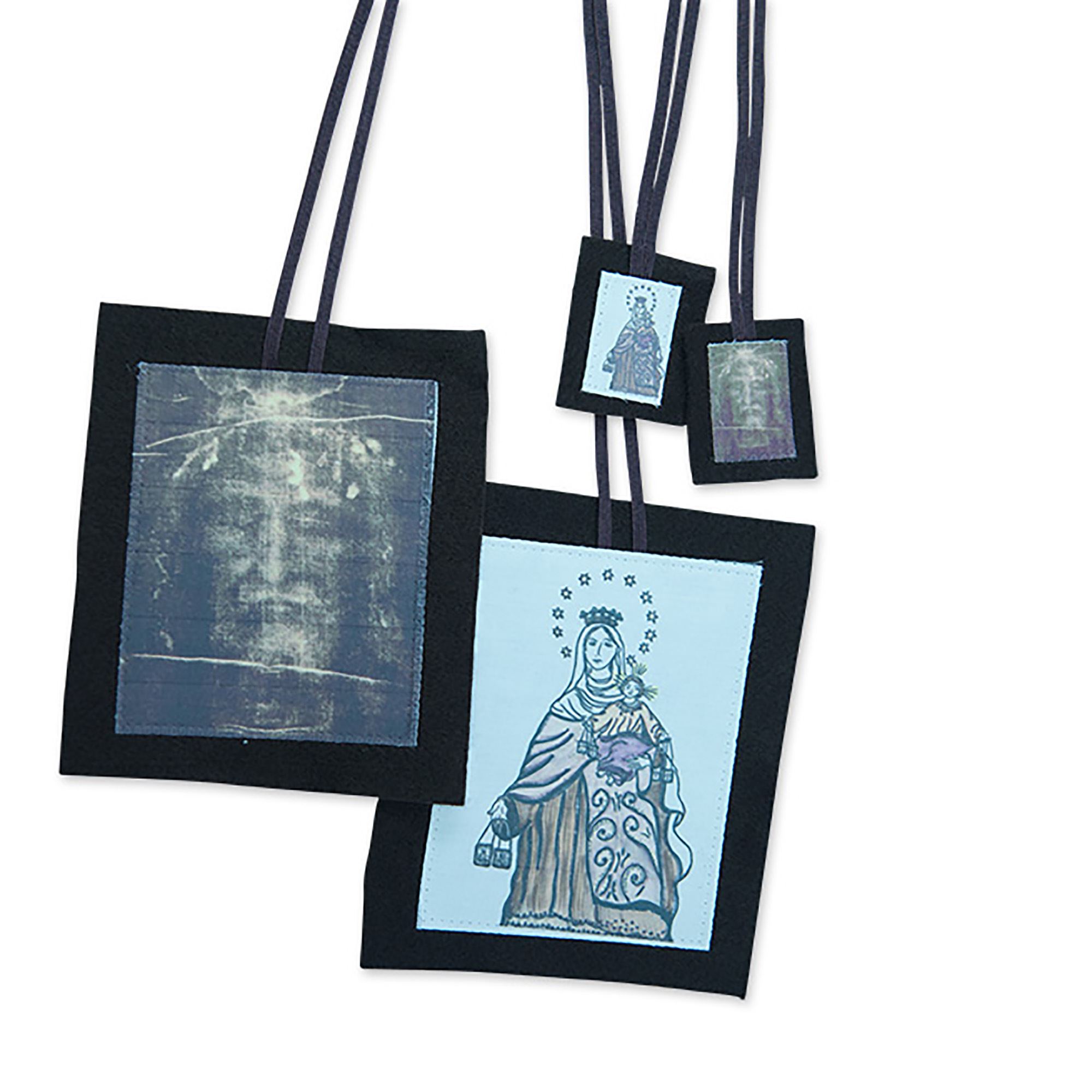HOLY FACE BROWN SCAPULAR SET | EWTN Religious Catalogue