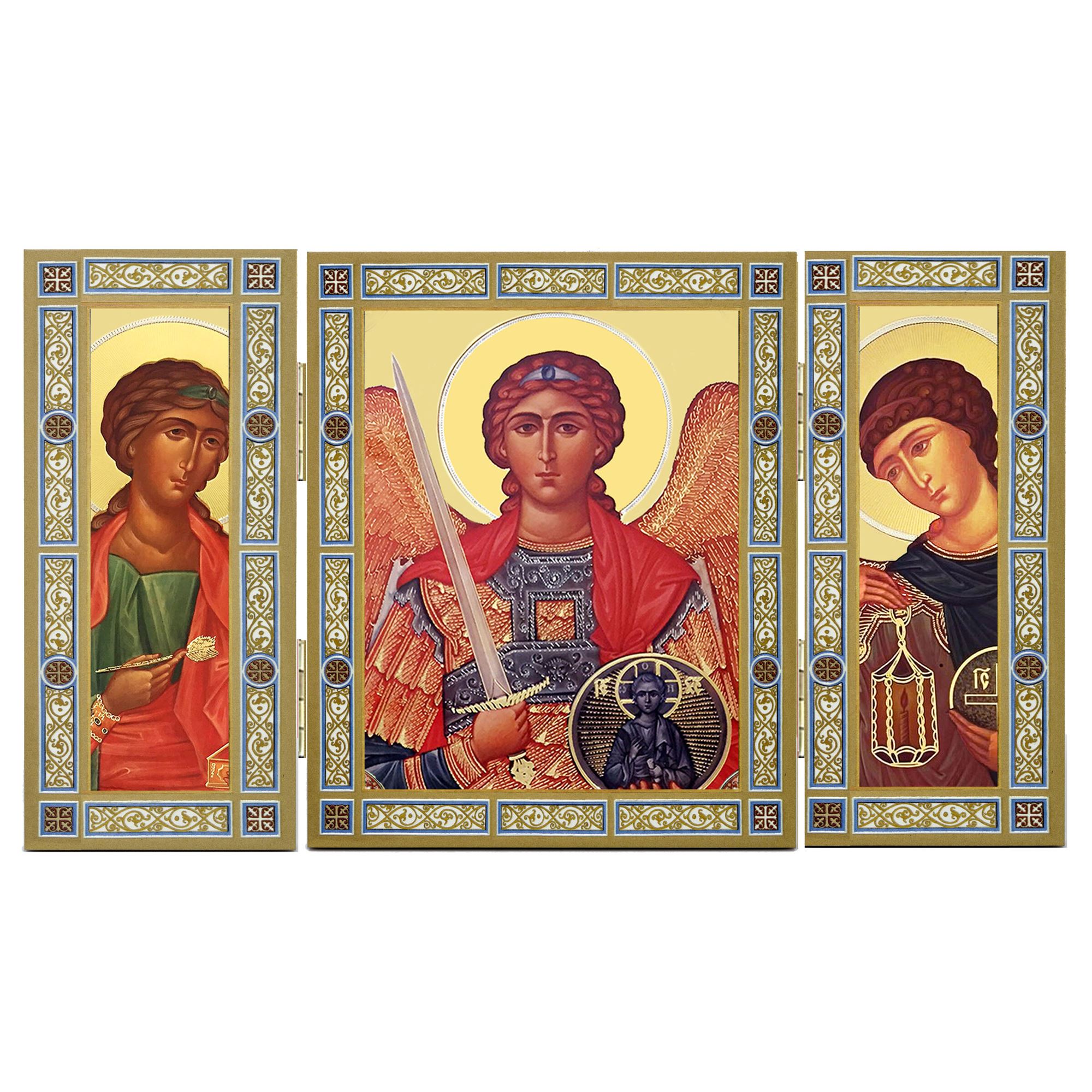 THE GREAT ARCHANGELS ICON TRIPTYCH | EWTN Religious Catalogue