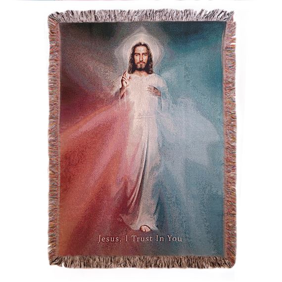 DIVINE MERCY - BLANKET | EWTN Religious Catalogue