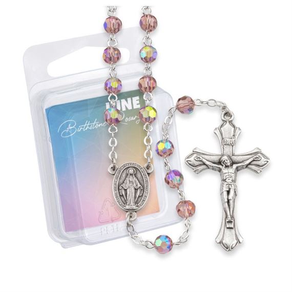 BIRTHSTONE ROSARY - JUNE (ALEXANDRITE) | EWTN Religious Catalogue