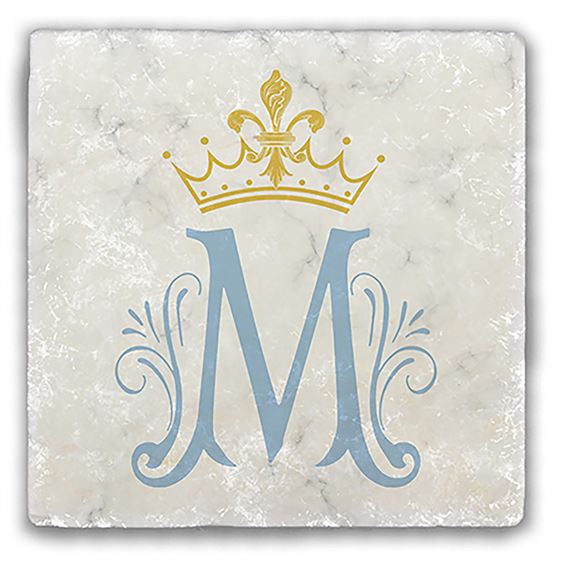 MARIAN SYMBOL - COASTER | EWTN Religious Catalogue