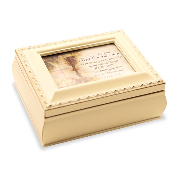 ON YOUR FIRST COMMUNION - KEEPSAKE BOX | EWTN Religious Catalogue