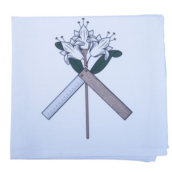 ST. JOSEPH SYMBOL - TEA TOWEL | EWTN Religious Catalogue