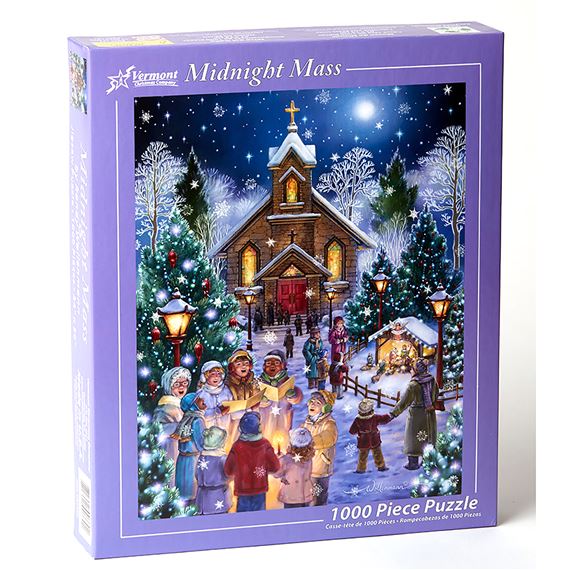 MIDNIGHT MASS - 1,000 PIECE JIGSAW PUZZLE | EWTN Religious Catalogue