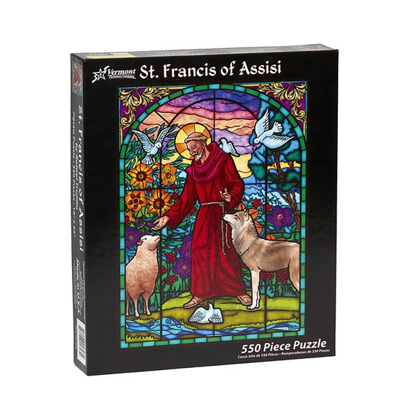 ST. FRANCIS OF ASSISI - 550 PIECE JIGSAW PUZZLE | EWTN Religious Catalogue